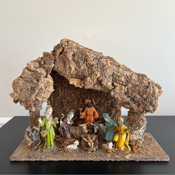 Holiday | Vintage Creche Christmas Nativity Italy 1 Figures Religious ...